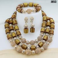 China Supoo High quality african beads jewelry sets Senegal/Ghana/ Nigerian handmade jewelry for party for sale