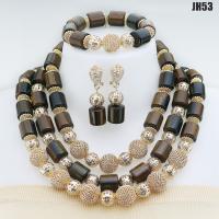 China Supoo High quality african beads jewelry sets Senegal/Ghana/ Nigerian handmade jewelry for party for sale