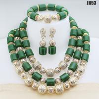 China Supoo High quality african beads jewelry sets Senegal/Ghana/ Nigerian handmade jewelry for party for sale