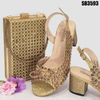 China New OEM Ladies fashion Italian shoes matching bag set African women party shoe and bag For Nigerian Party for sale