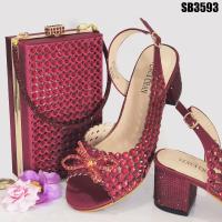 China New OEM Ladies fashion Italian shoes matching bag set African women party shoe and bag For Nigerian Party for sale