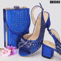 China New OEM Ladies fashion Italian shoes matching bag set African women party shoe and bag For Nigerian Party for sale