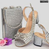 China New OEM Ladies fashion Italian shoes matching bag set African women party shoe and bag For Nigerian Party for sale