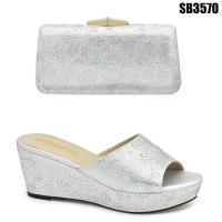 China New OEM Ladies fashion Italian shoes matching bag set African women party shoe and bag For Nigerian Party for sale