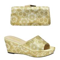 China New OEM Ladies fashion Italian shoes matching bag set African women party shoe and bag For Nigerian Party for sale