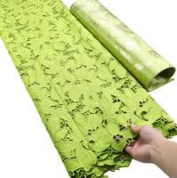 China 2023 New Arrival Milk Silk Embroidered Voile Cord African Guipure Lace for sale
