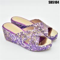 China Supoo Wholesale price platform slippers  Italian ladies shoes for women safe flat slippers for sale