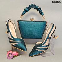 China Supoo wholesale  price wedding shoes matching bags african high heel shoes for party for sale