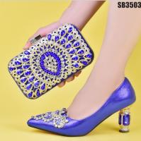China Supoo Italian ladies shoes matching bags african high heel shoes for wedding Nigerian shoes for sale