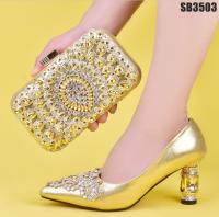 China Supoo Italian ladies shoes matching bags african high heel shoes for wedding Nigerian shoes for sale