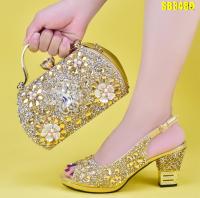 China Supoo Popular Italian Ladies Shoes and Matching Bags for Wedding in Fashionable Style for sale