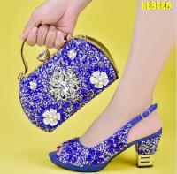 China Supoo Popular Italian Ladies Shoes and Matching Bags for Wedding in Fashionable Style for sale