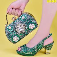 China Supoo Popular Italian Ladies Shoes and Matching Bags for Wedding in Fashionable Style for sale