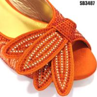 China Supoo  Italian ladies shoes matching bags high heel  wedding  shoes for bridal /african lady for sale