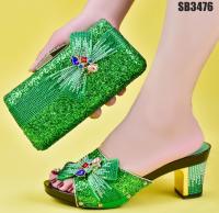 China Supoo Fashion Italian ladies shoes matching bags african high heel shoes for bridal for sale