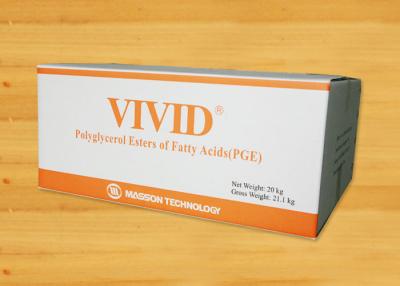 China Polyglycerol Esters of Fatty Acids Food Grade Emulsifier PGE155 55-58C for sale