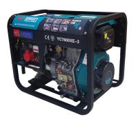 China Air cooling System Diesel Generators 7Kva Portable Generator 5.6KW Home Generator  Made in China Yuchai for sale