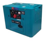 China Air cooling System Diesel Generators 7Kva Portable Generator 5.6KW Home Generator  Made in China Yuchai for sale