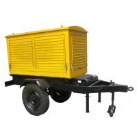 China Shangchai SC8D280D2 200KVA 160KW Diesel Generator Mobile With Two-Wheeled Trailer for sale
