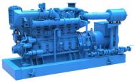 China YC6CG-600N5LC  Natural Gas Gen Set 600kw Engine 1080A for sale