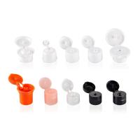 China Flip Top Bottle Cap Closure Non Spill For 24/410 Neck Size Plastic Cap Closure for sale