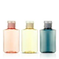China Colorful 2 Oz Empty Hand Sanitizer Bottles Durable Plastic R-PET Bottle for sale