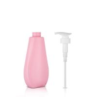 China Pink Liquid Soap Dispenser Bottle 520ml Eco Packaging For Hand Wash for sale
