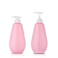 China Pink Liquid Soap Dispenser Bottle 520ml Eco Packaging For Hand Wash for sale