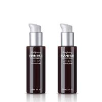 China 100ml PET PCR Plastic Body Lotion Bottle Reusable Cosmetic Pump Bottle for Skin Care Serum for sale
