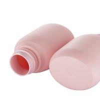 China 10 OZ 300ml PET Plastic Foam Pump Bottle Pink Soft Touch Finish Eco Friendly for sale
