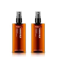 China Square Brown Plastic Spray Bottles 100ML For Cosmetic Water Free Sample for sale
