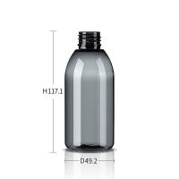 China Lightweight 5 OZ Plastic Spray Bottles PET Custom Logo With Atomizer for sale