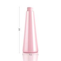 China 400ML Eco Friendly Spray Bottles , Pink Empty PET Plastic Bottles With Trigger Sprayer for sale