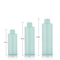 China 100ml 150ml 200ml PET Plastic Toner Bottles with White Screw Cap for Cosmetic Packaging for sale