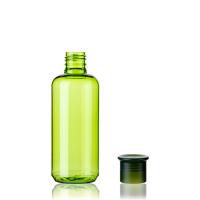 China 200ml R-PET Plastic Cosmetic Bottles for Emollient Water with 24/410 Screw Cap for sale