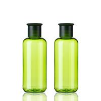 China 200ml R-PET Plastic Cosmetic Bottles for Emollient Water with 24/410 Screw Cap for sale