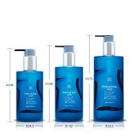 China Matte Finish 200ml 300ml 350ml Shampoo Bottle With Aluminum Pump for sale
