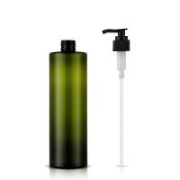 China PET PCR Plastic Shampoo Bottles 400ML Custom Made For Hair Conditioner for sale