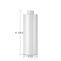 China White 500ml PET Hair Conditioner Bottle with Pump Eco Plastic Packaging for sale