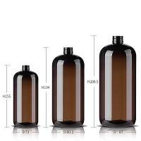 China Shampoo PET Bottles 500ml 750ml 1000ml Bathroom Shampoo Dispenser Bottles for sale