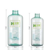 China Skin Friendly PET Plastic Shampoo Bottles 300ML 500ML with Lotion Pump for Hair Conditioner for sale