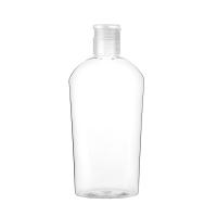 China Glossy 250ML Sustainable PET Shampoo Bottle With Disc Top Cap for sale