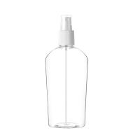 China Glossy 250ML Sustainable PET Shampoo Bottle With Disc Top Cap for sale