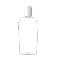 China Glossy 250ML Sustainable PET Shampoo Bottle With Disc Top Cap for sale
