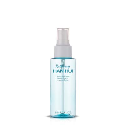 China Travel Size Plastic Spray Bottles 3 Oz Recyclable Cosmetic Containers for sale