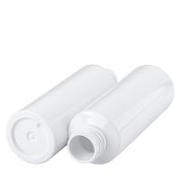 China White Cylindrical Plastic Bottles 120ml 4OZ Cosmetic Packaging Bottles For Toning for sale