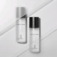 China 100ml 120ml 150ml Clear Plastic Cosmetic Containers With Fine Mist Sprayer for sale