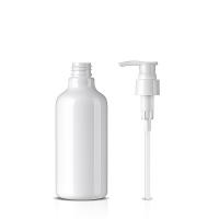 China 260ml Recycled PET Plastic Shampoo Bottle Solid Color Custom Logo Eco Friendly for sale