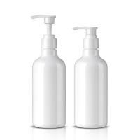 China 260ml Recycled PET Plastic Shampoo Bottle Solid Color Custom Logo Eco Friendly for sale