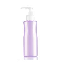 China 110ml PET Cleansing Oil Cosmetic Bottle with Clip Pump 24/410 Custom Color for sale
